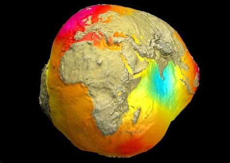 Geoid Earth S Gravitational Model Wordlesstech Earth Gravity