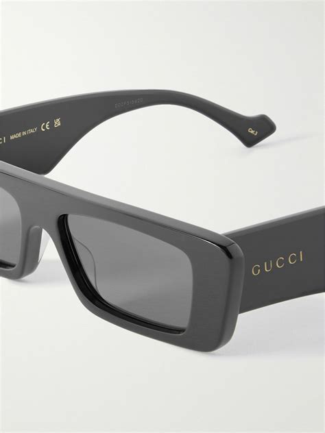 Gucci Eyewear Square Frame Recycled Acetate Sunglasses Gucci