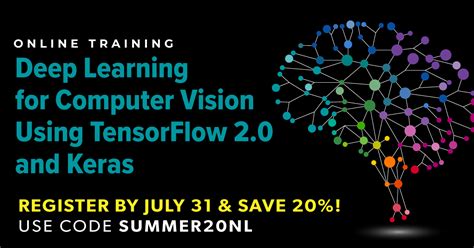 Deep Learning For Computer Vision Withtensorflow 20 And Keras Edge Ai And Vision Alliance