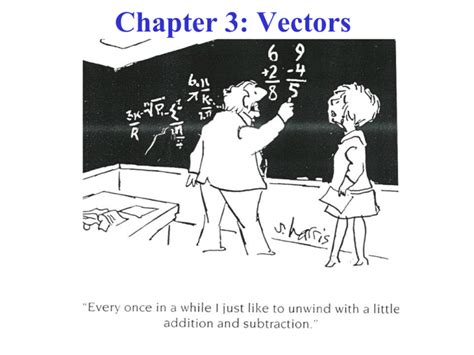 Chapter 3 Vectors