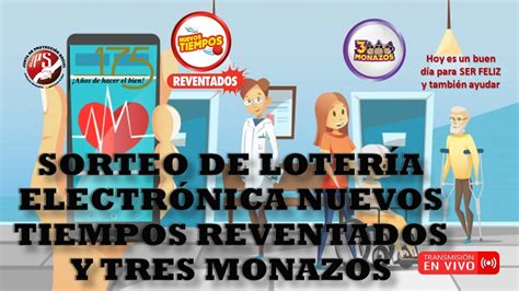 Sorteo Lot Elect Nuevos Tiempos Reventados N18102 Y 3 Monazos N528
