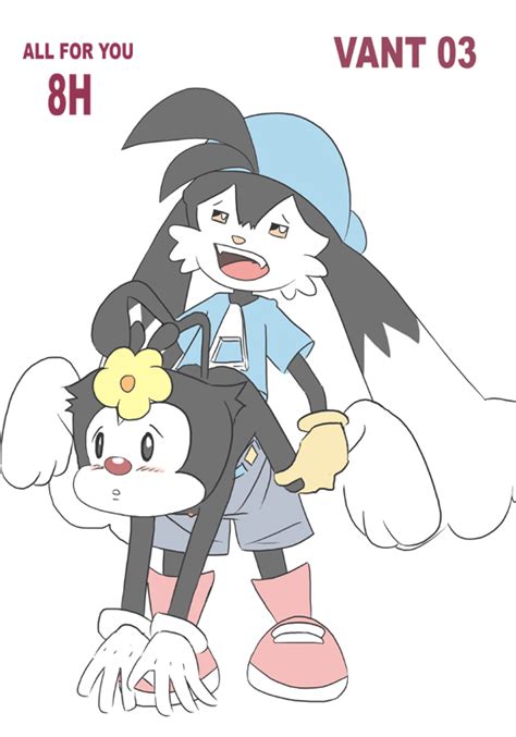 rule 34 2003 animaniacs black fur clothes clothing color crossover
