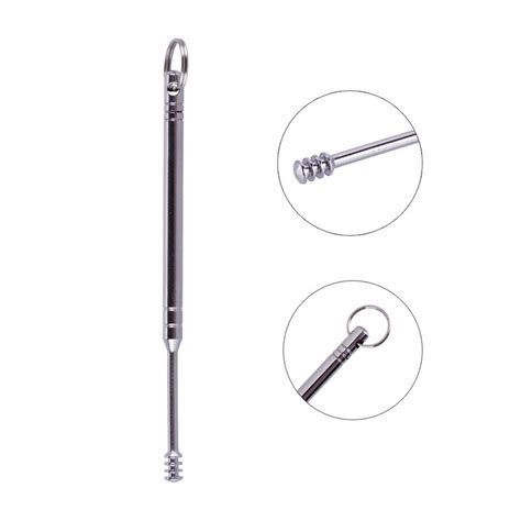 1pcs Large Size Stainless Steel Silver Ear Pick Wa Grandado