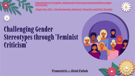 Challenging Gender Stereotypes Through Feminist Criticism Ppt