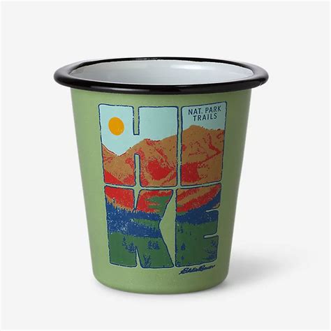 10 Oz Enamel Tumbler Eddie Bauer
