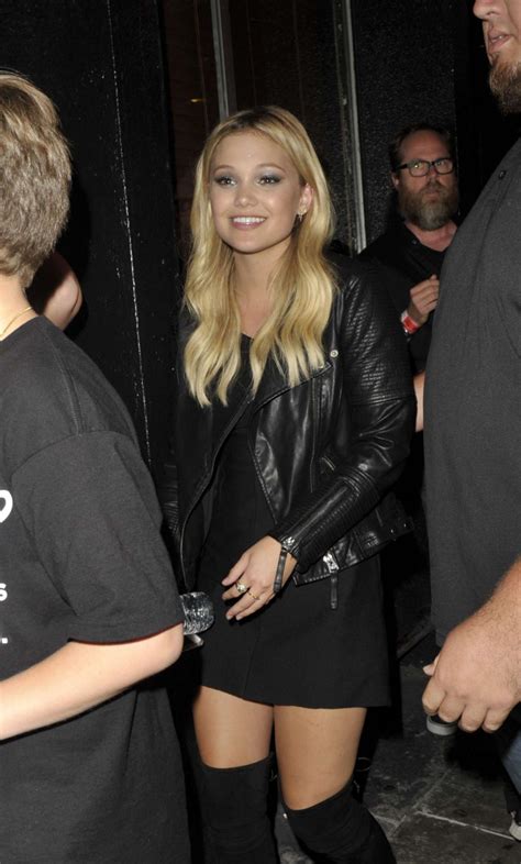 Sexy Beautiful Babes Olivia Holt Heading To Her Concert After Party