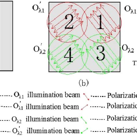 Schematic Diagram Of Recording Four Holograms In A Single Frame Of A