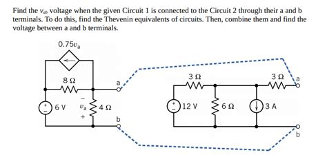 Answered Find The Vab Voltage When The Given Bartleby