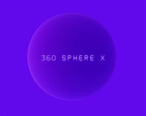 Ohho Lab 360 Sphere X Display Introduction Motion Graphic
