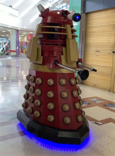 Motorised 185cm Tall Life Size Supreme Dalek Collectables R Us