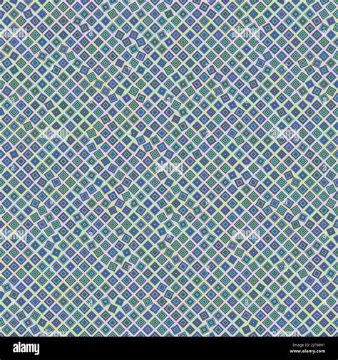 Colorised Rhombuses Tiles Tessellation Pattern Illustration Stock