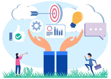 Illustration Vector Graphic Cartoon Character Of Business Skills