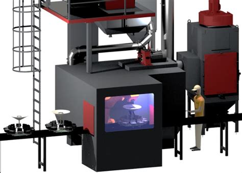 Universal Robotic Shot Blasting Machine Gostol Tst
