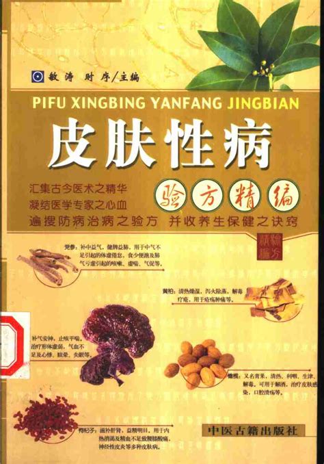 皮肤性病验方精编pdf电子书下载 新叶医学网