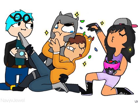 Minecraft Youtubers By Navyvjewel On Deviantart