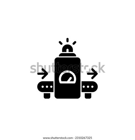 Assembly Line Conveyer Automation Automation Line Stock Vector Royalty Free 2310267325