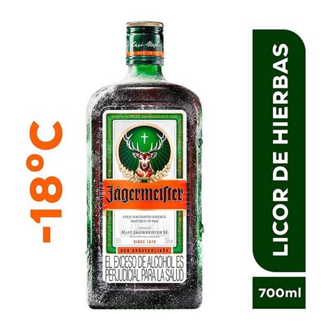LICOR DE HIERBAS JAGERMEISTER 700 Ml JAGERMEISTER Falabella