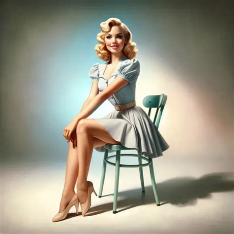 Retro Pin Up Girls Dall·e Prompt Promptbase