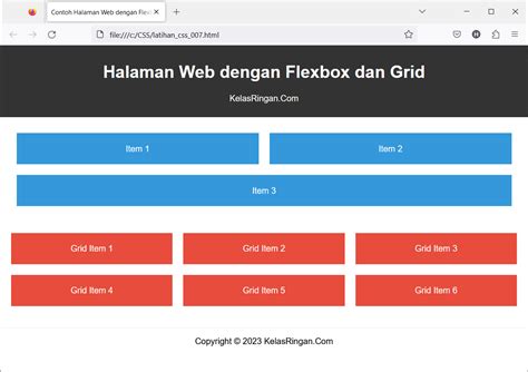 Tutorial Dasar Css Flexbox Dan Grid Solusilaincom