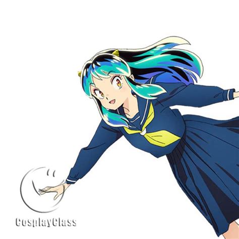 Urusei Yatsura Lamu Lum Blue Cosplay Costume Cosplayclass