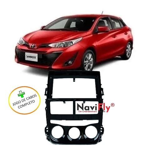 Moldura Multimídia Aikon Winca Toyota Yaris NaviFly A melhor