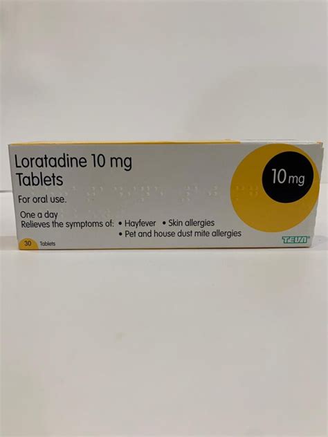 Loratidine 10mg Uk Tablets 30s Guardian Health Pharmacy