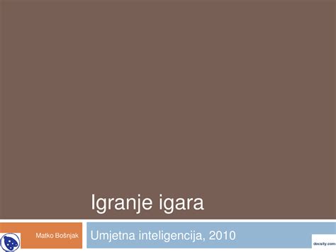 Igranje Igara Vezbe Vestacka Inteligencija Matematika Vežbe Predlog