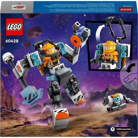 LEGO 60428 City Space Construction Mech Entertainment Earth