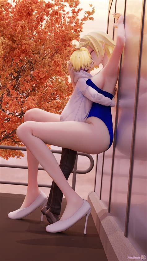 Rule 34 1boy 1girls 3d 3d Artwork Big Breasts Blonde Female Blonde