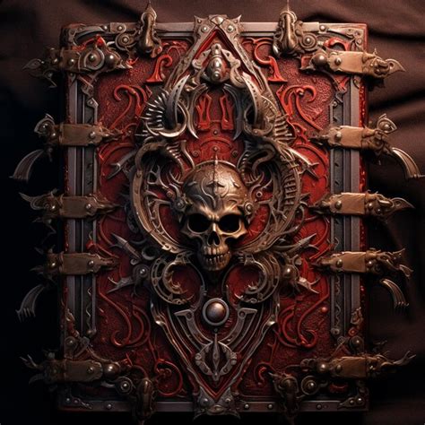 Premium Ai Image Leather Work Dungeon Master Screen