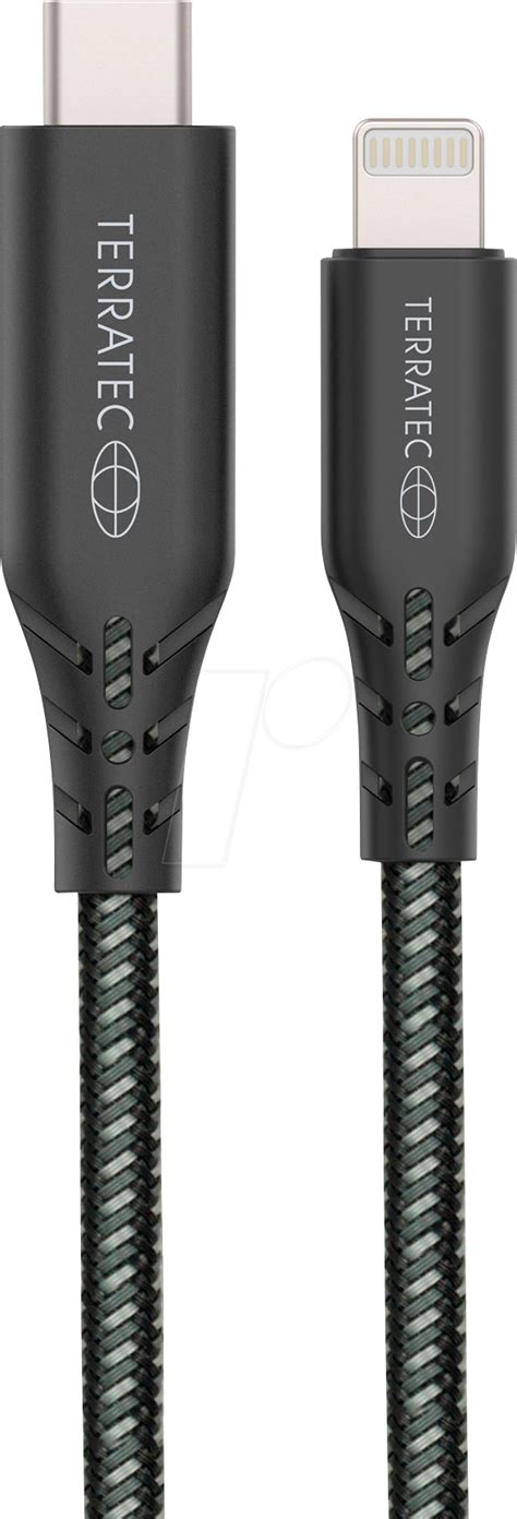 Terratec 306954 Sync And Charging Cable Usb C Lightning 2 M Pd