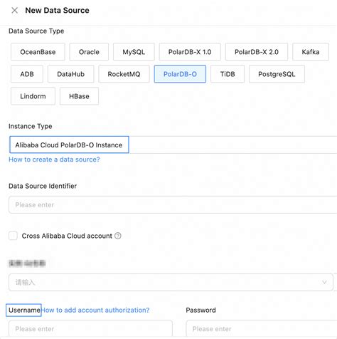 Polardb O Data Source Alibaba Cloud Documentation Center