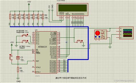 Stc51单片机14——利用51单片机测量信号的频率，高低频及转速显示51单片机测量频率到250khz Csdn博客