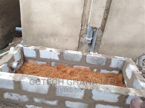 Bio Digester Toilet Facilitybiofilbiogas System In Accra Metropolitan