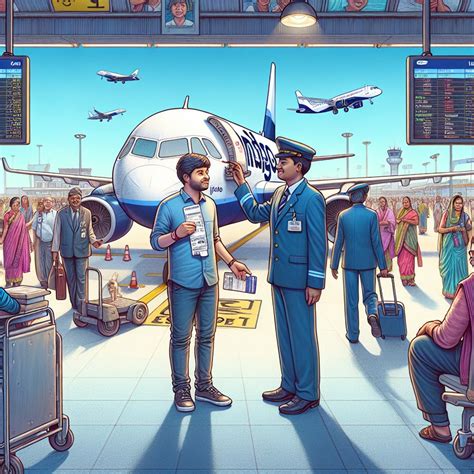 Security Lapse Standby Passenger Boards Indigo Flight Business
