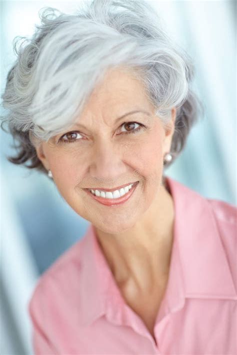 Senior Woman And Face With Natural Beauty From Dermatology Or Skincare