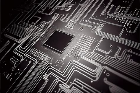 Premium Photo Abstract Electronic Circuit Board Background Ai Generated Art