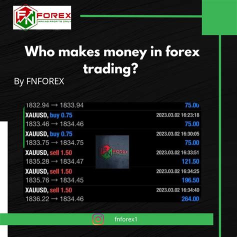 Unveiling The Secrets Who Makes Money In Forex Trading FN FOREX