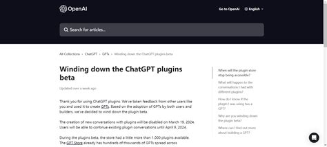 Openai停止插件测试：gpts即将替代插件，这几点要注意！ 张三的店 博客