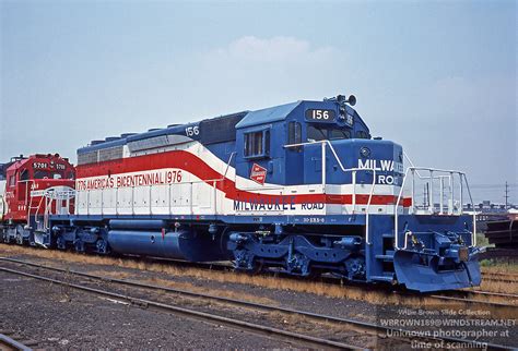 Milwaukee Road Sd40 2 156 {built 8 72 As Milw 3026} Is See… Flickr