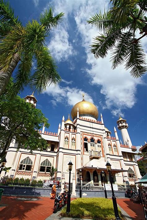 Nền Masjid Sultan Singapore Mốc Cây Hồi Giáo Hình Chụp Và Hình ảnh Để