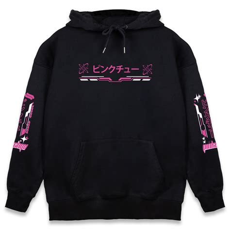 Pinkchyu Neon Highlights Hoodie Uwu Market