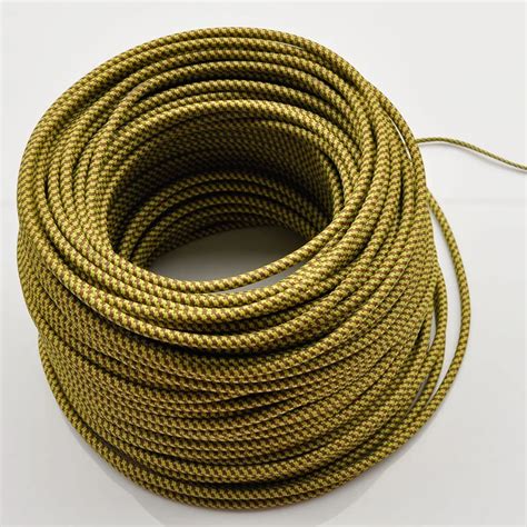 2075mm Vintage Lamp Cord Edison Textile Fabric Electrical Wire