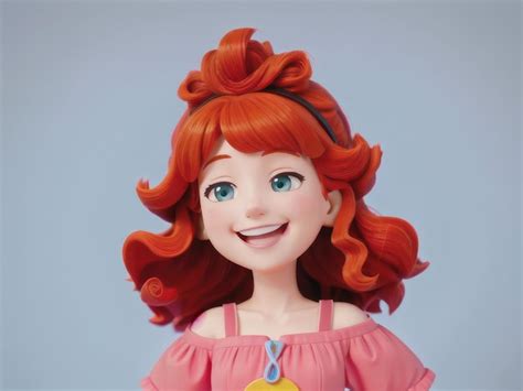 Premium Ai Image Animation 3d Model Generative Ai Portrait Of
