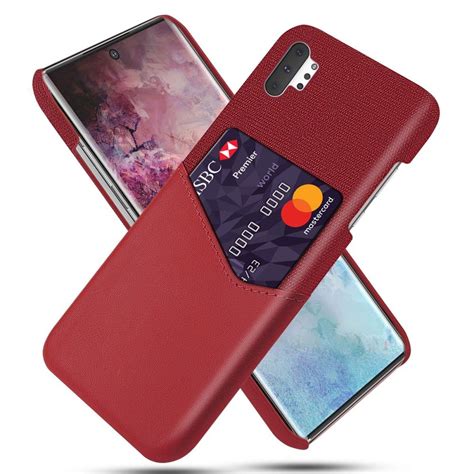 Samsung Galaxy Note 10 Plus Coque Olympus Effet Cuir