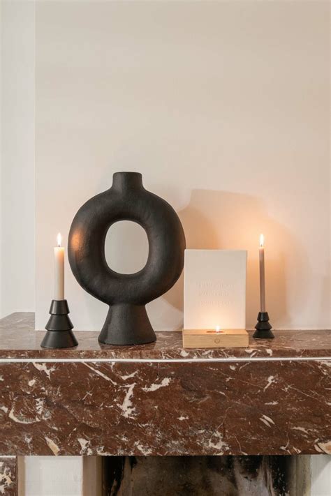 Zusss Houten Kandelaar Kerstboom Zwart Villa Madelief