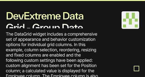 Devextreme Data Grid Group Date Column Codesandbox