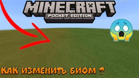 Как изменить биом в ЛЮБОМ мире Майнкрафт ПЕ Minecraft Bedrock Edition Youtube