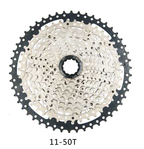 S Ride Cassette 11sp 11 50t Silverblack Shimano Cs M500 The