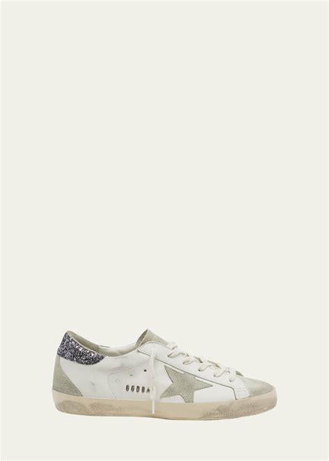 Golden Goose Superstar Mixed Leather Low-Top Sneakers - Bergdorf Goodman